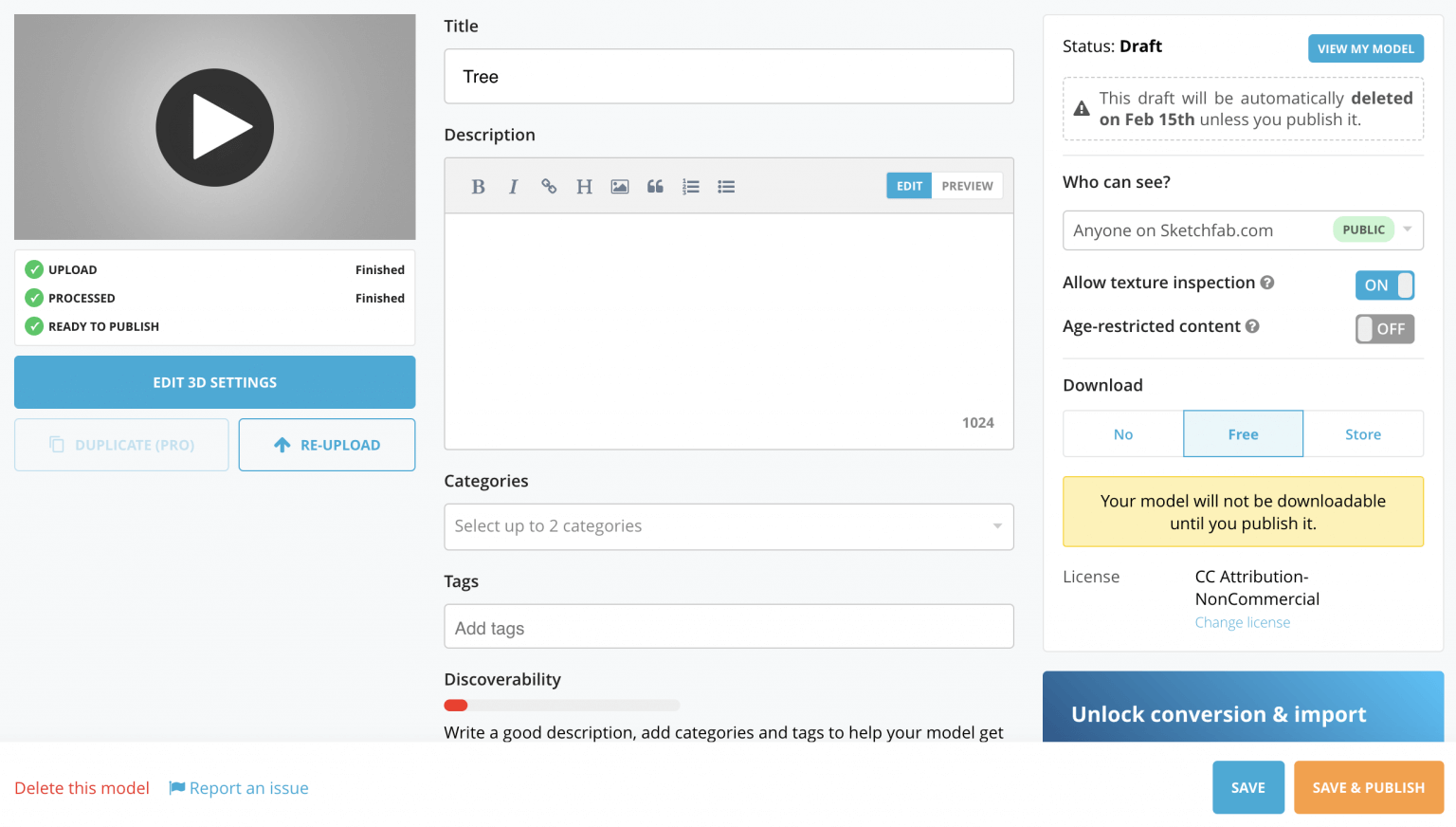 [Blender] How to create a tree with the free add-on "Modular Tree addon ...