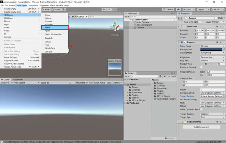 [Unity / Render Texture] How to reflect the camera image to the object ...