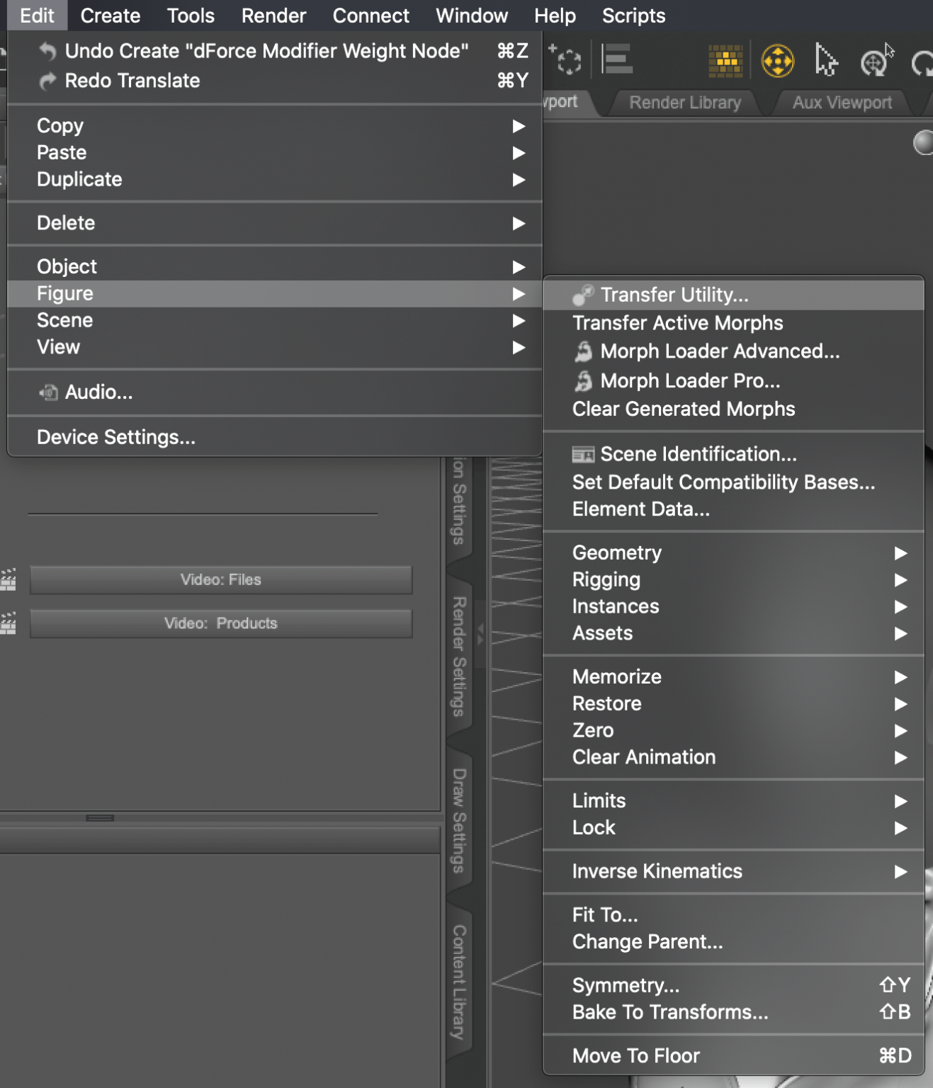 [DAZ Studio] (3) Making hair with Hair Tool for Blender (latter half ...