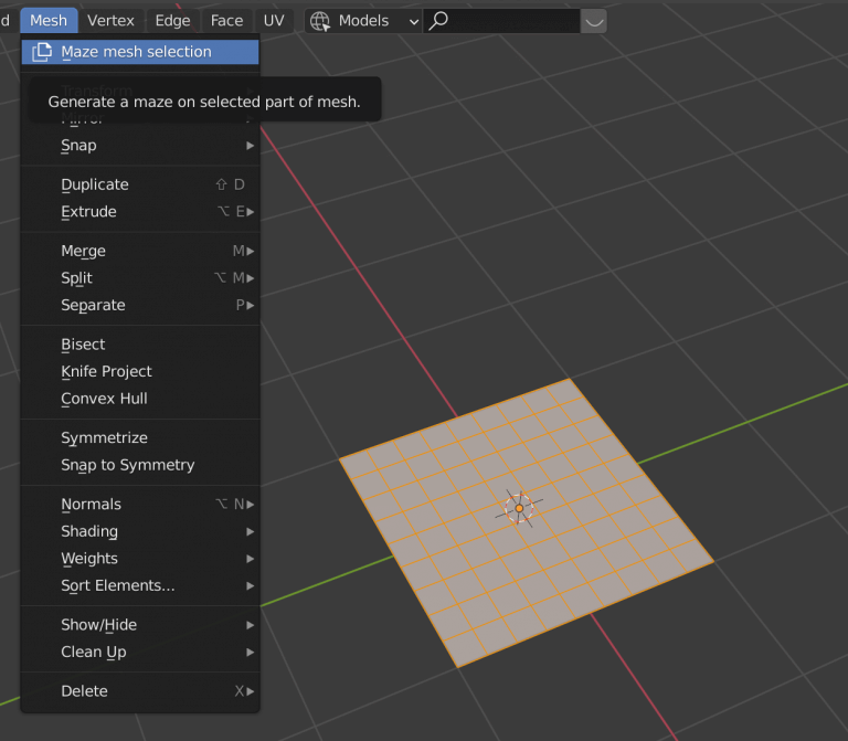 【Blender】無料アドオン「Mesh Maze」で迷路を作る方法 | STYLY