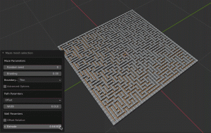 【Blender】無料アドオン「Mesh Maze」で迷路を作る方法 | STYLY