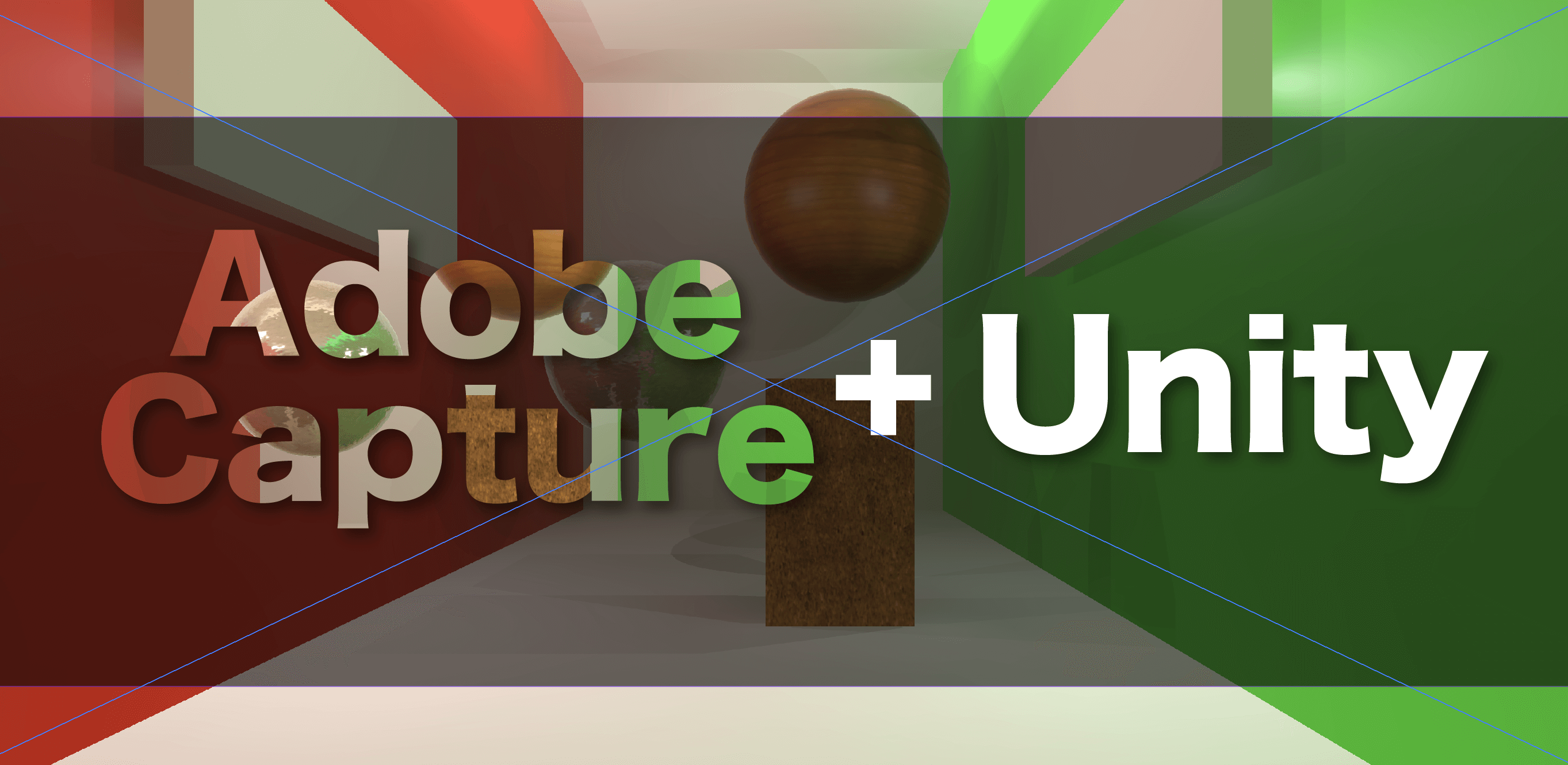 [Unity / Adobe Capture] Let's try to use everyday objects as materials ...