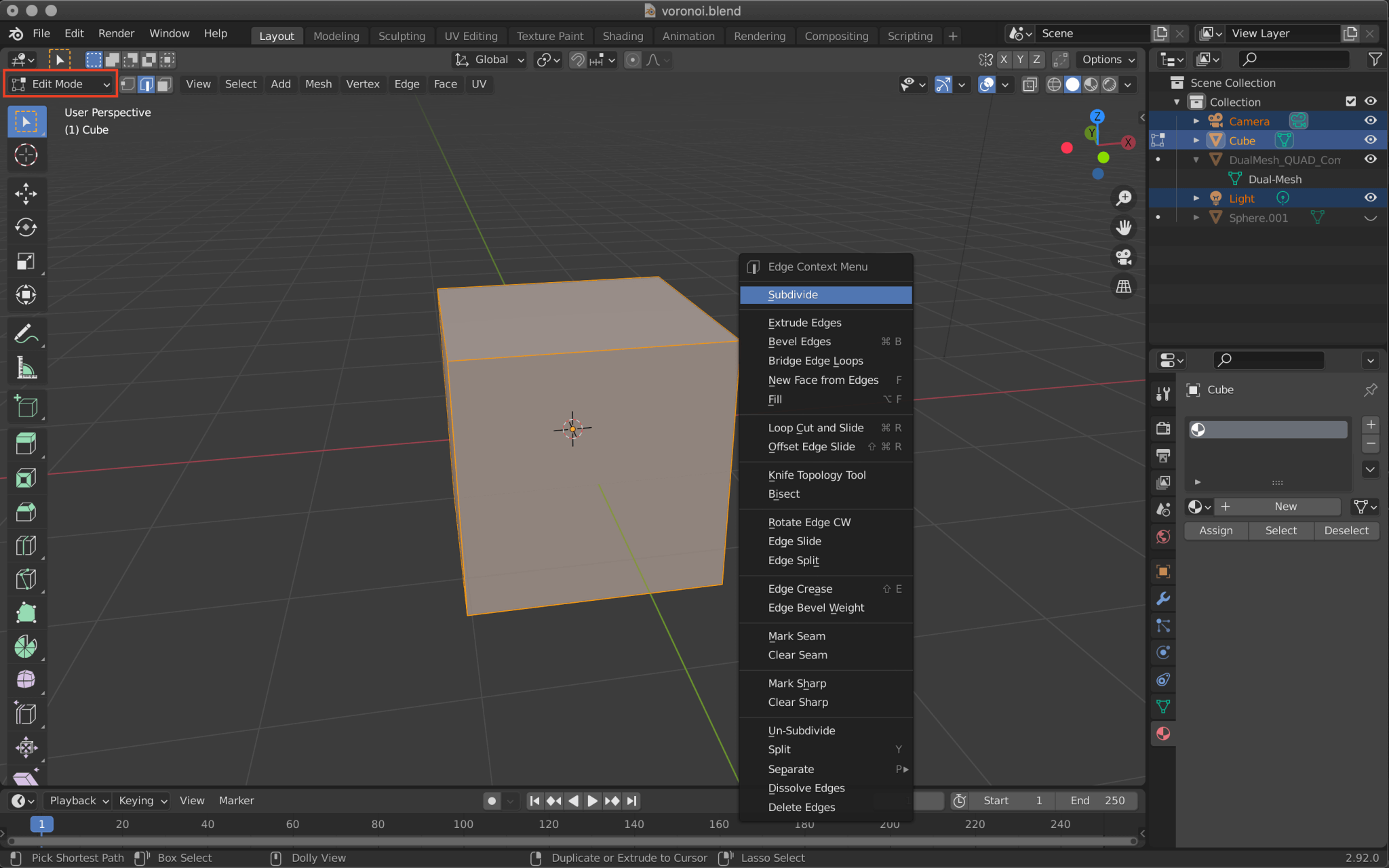 [Blender] How to create objects with Voronoi structure | STYLY