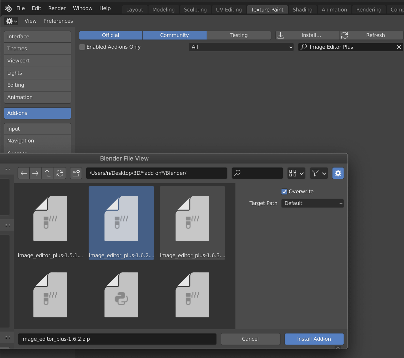 Blender How To Edit Images With The Add On Image Editor Plus Styly