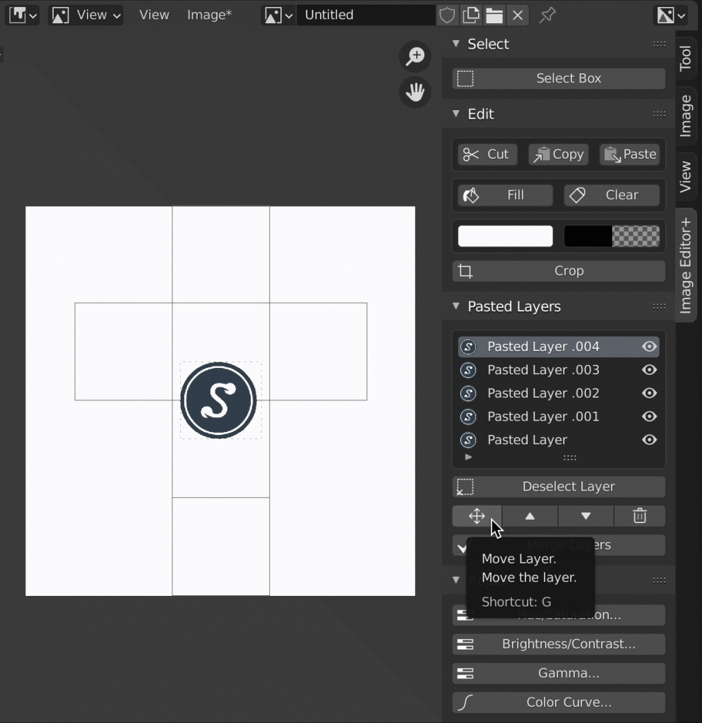 [Blender] How to edit images with the add-on "Image Editor Plus". | STYLY