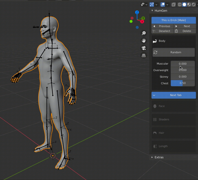 [Blender Add-on] Creating Virtual Humans with HumGen3D (1) "How to ...