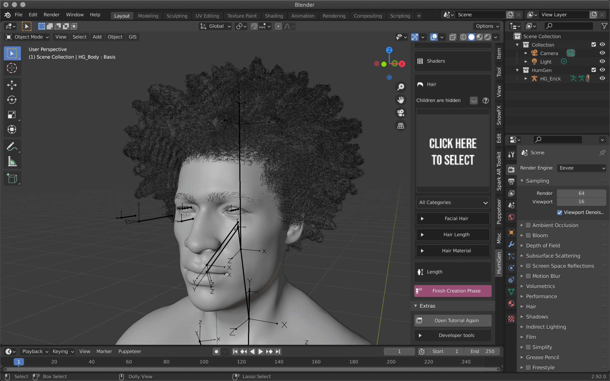 [Blender Add-on] Creating Virtual Humans with HumGen3D (1) "How to ...