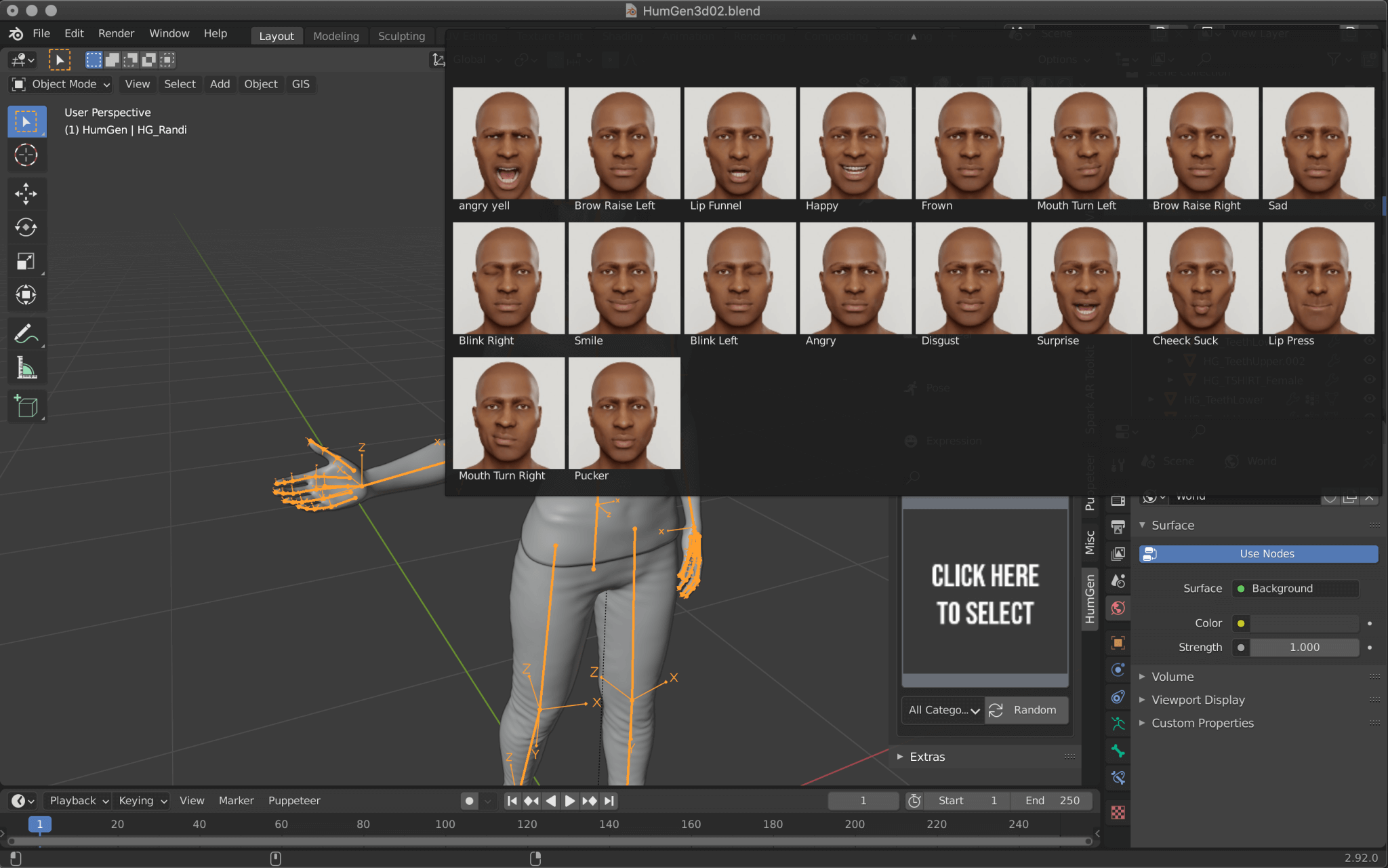 [Blender Add-on] Creating Virtual Humans with HumGen3D (2) "How to Set ...