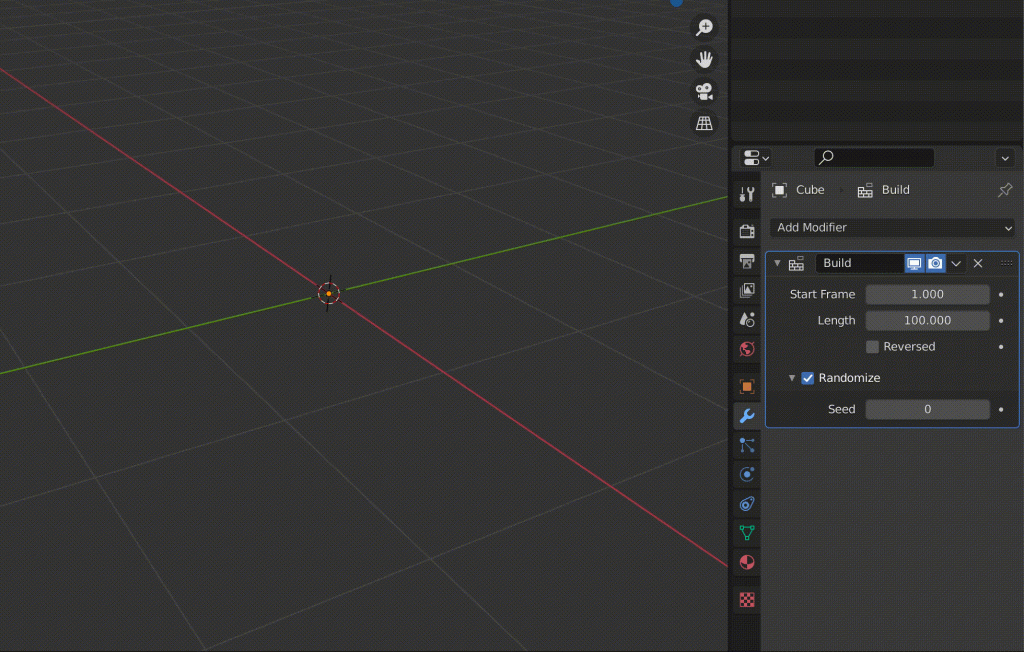 [Introduction to Blender] Using modifier tools (2) Generate (Build ...