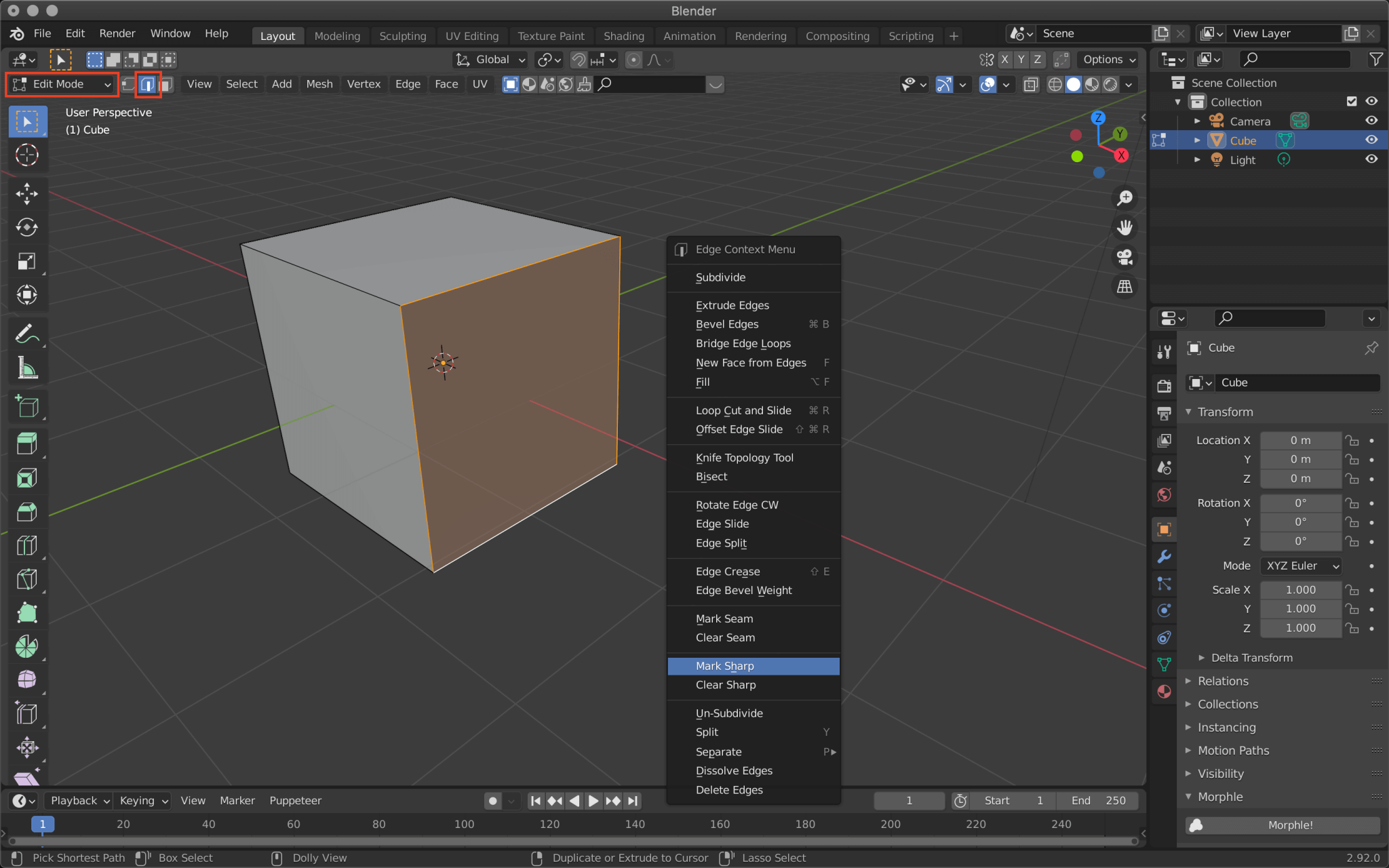 【Blender入門】モディファイアツールを活用する②Generate(Build/Decimate/Edge Split) | STYLY