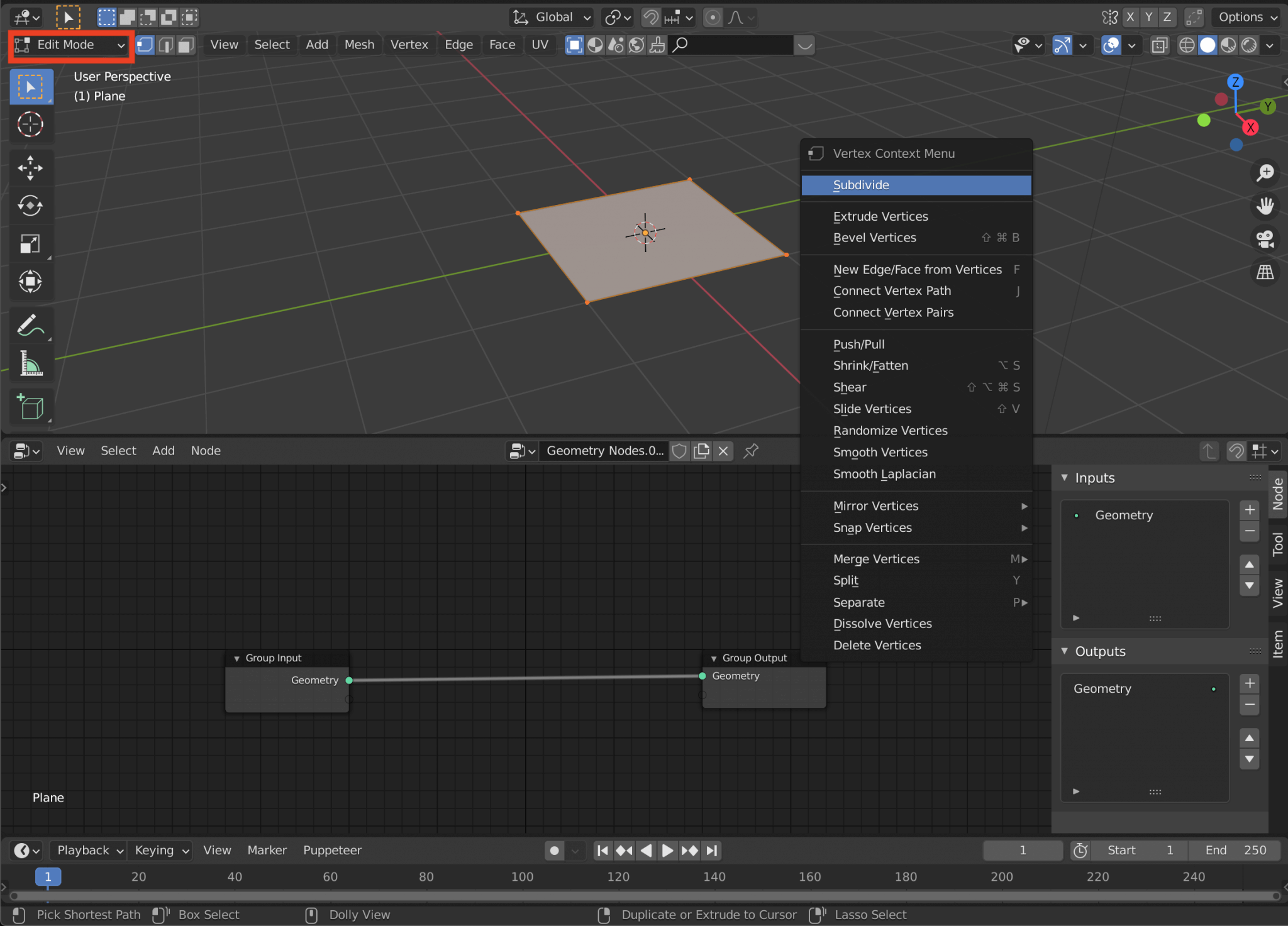 [Introduction to Blender] Using modifier tools (3) Generate (Geometry ...