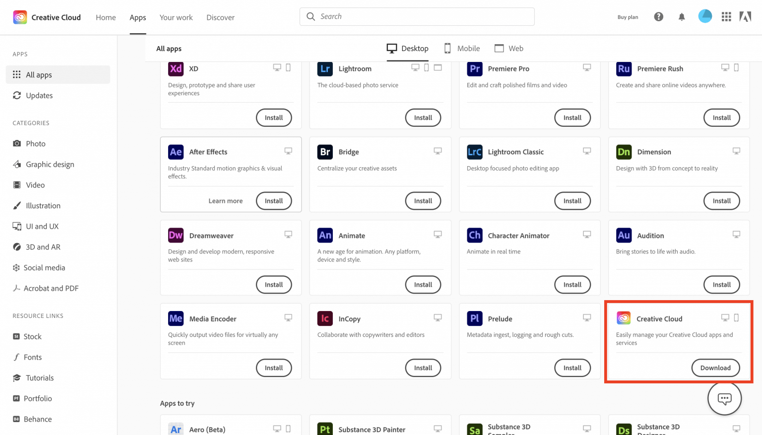 How to download Adobe Dimension | STYLY