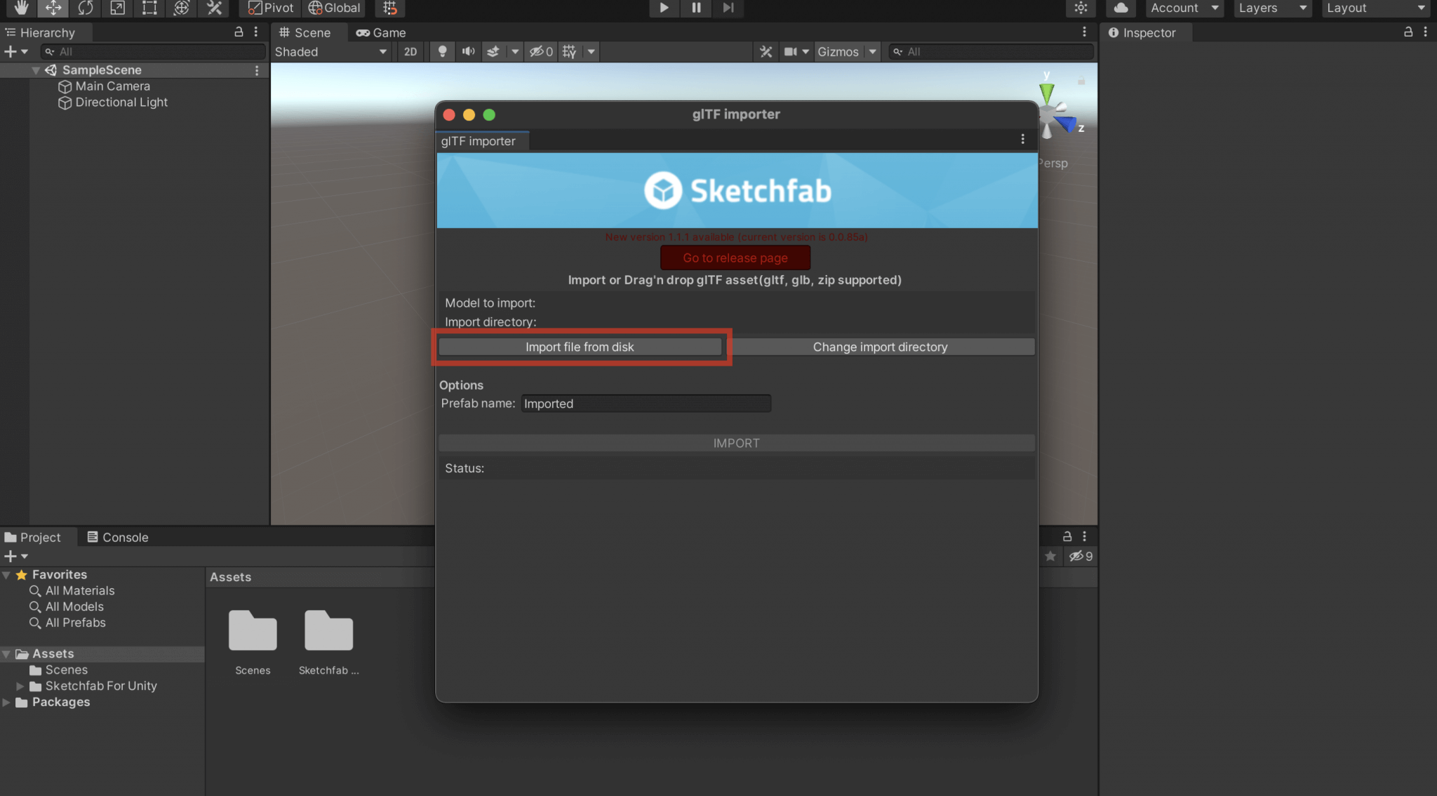 [Unity Asset] How to download 3DCG stably from Sketchfab using ...