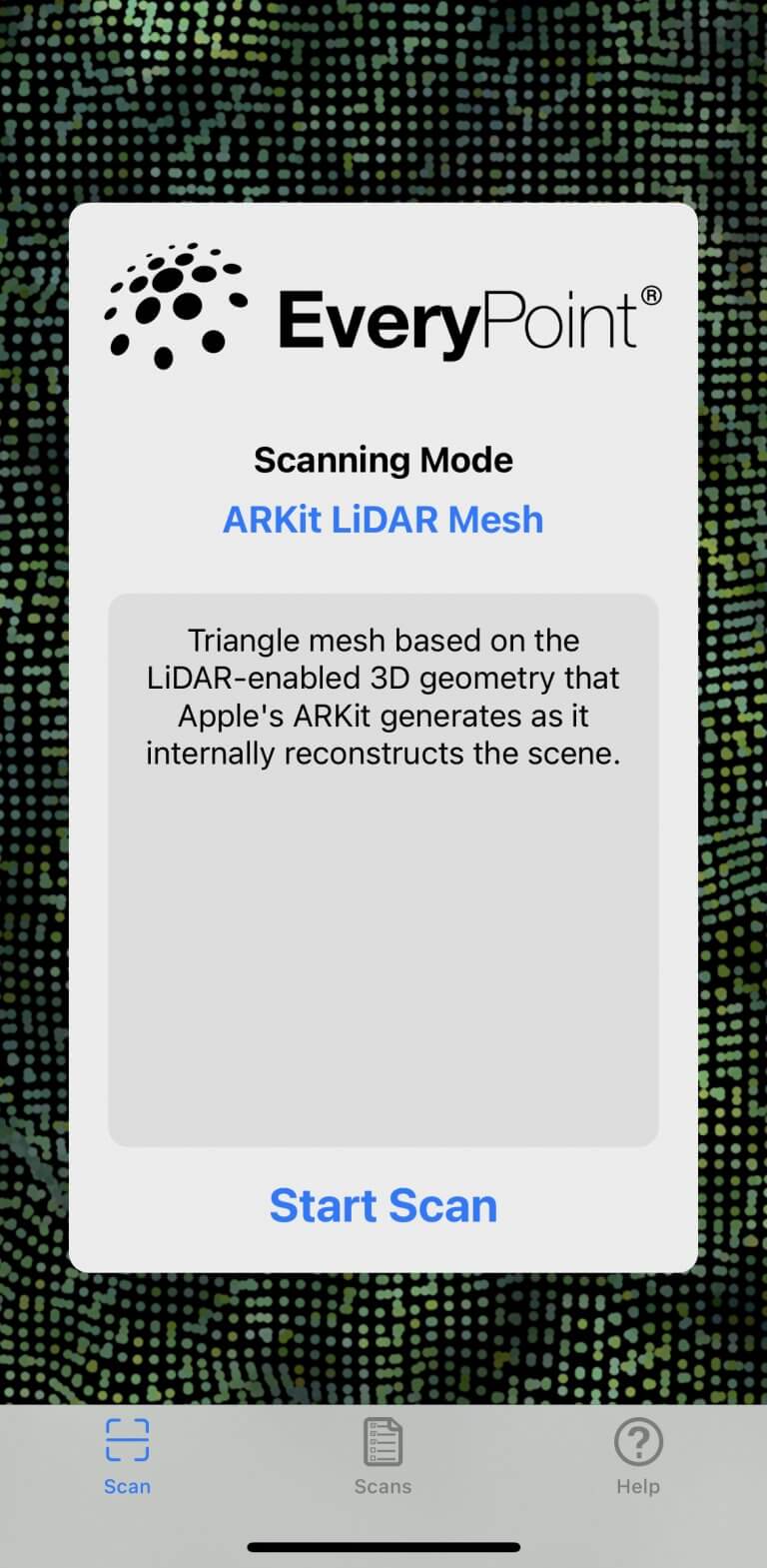 【iPad / iPhone Proシリーズ】点群密度を変更可能！3Dスキャンアプリ「EveryPoint」の使い方 | STYLY