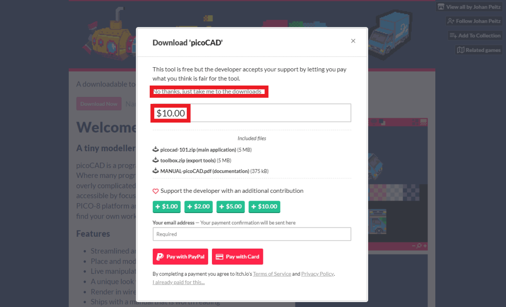 How to make a 3D model of a pixel art with picoCAD | STYLY