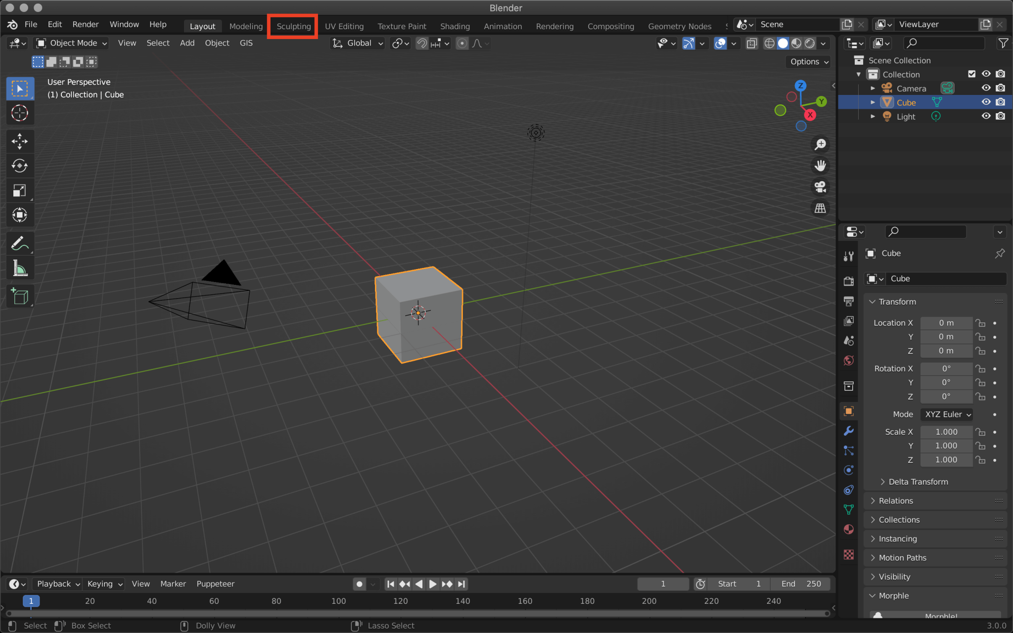 [Introduction to Blender] Basic Sculpting Operations | STYLY