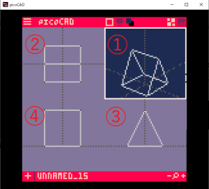 How to make a 3D model of a pixel art with picoCAD | STYLY