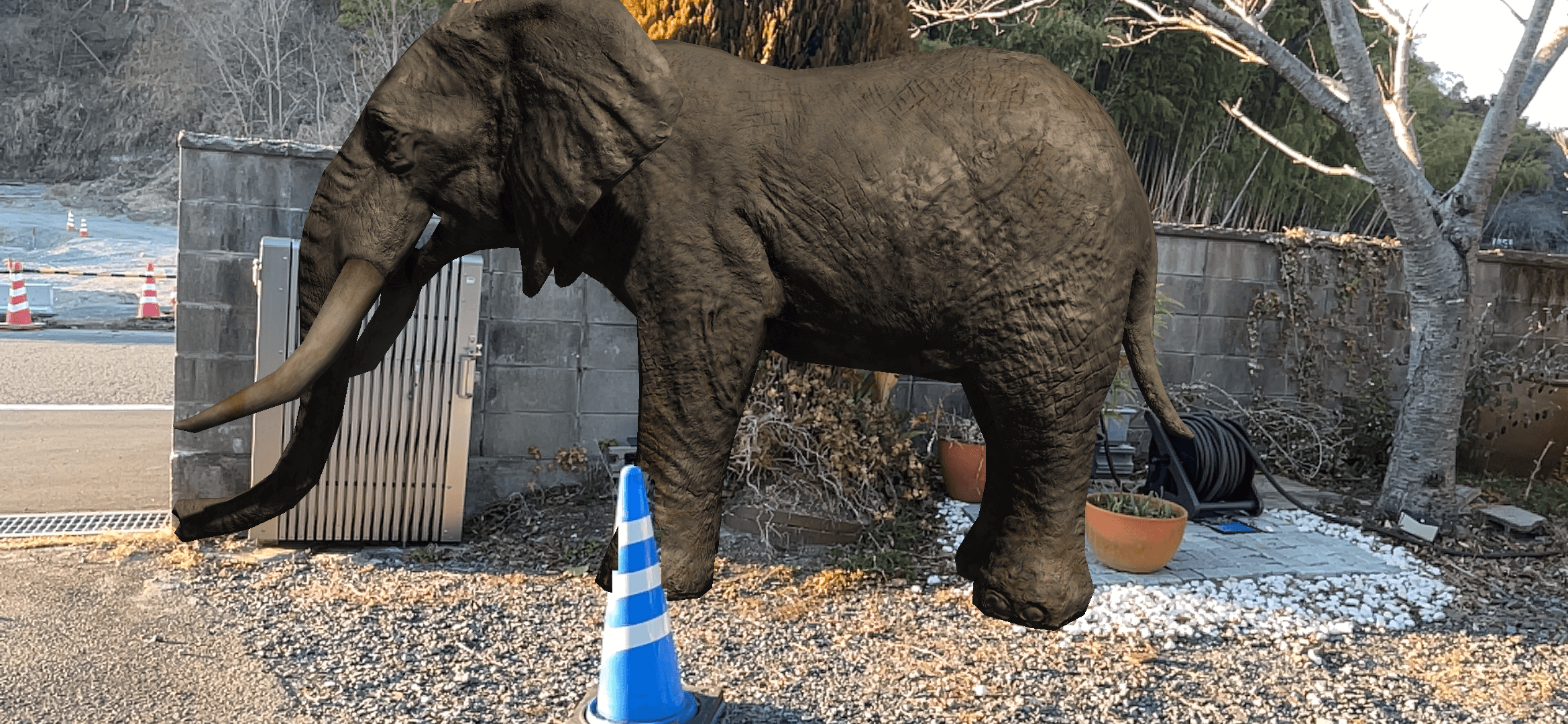 We’ve added a new feature “AR Occlusion” that crosses Reality and ...