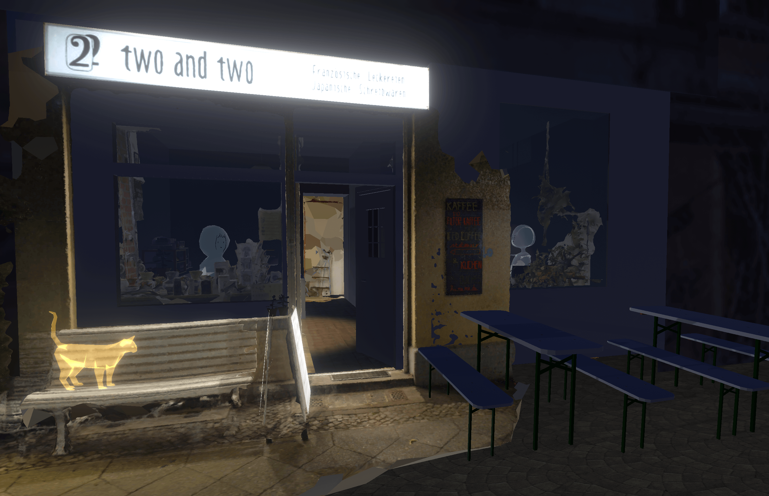 In VR, we become ghosts and gather at the café. Or a new documentary ...