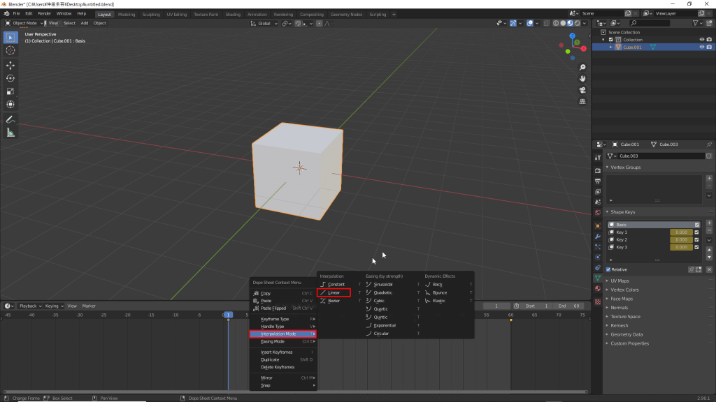[Blender] How to Create STYLY Animations with Shape Keys and Keyframes