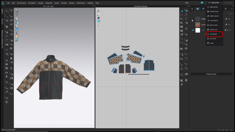 Clo How To Create Uv Textures Using The Uv Editing Function Styly