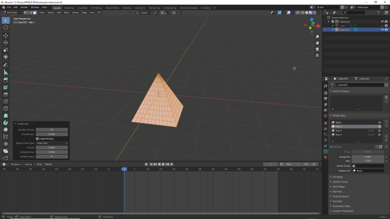 [Blender] How to Create STYLY Animations with Shape Keys and Keyframes