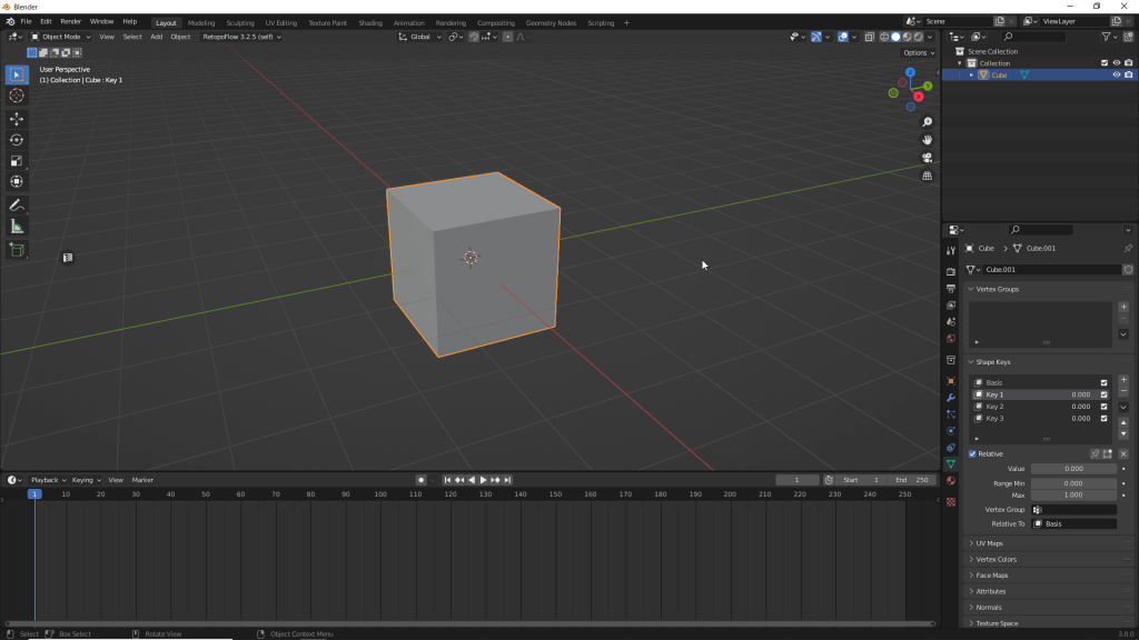 [Blender] How to Create STYLY Animations with Shape Keys and Keyframes