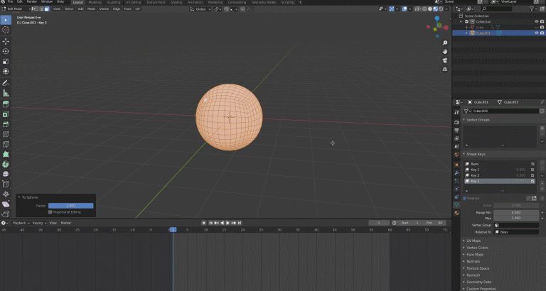 [Blender] How to Create STYLY Animations with Shape Keys and Keyframes