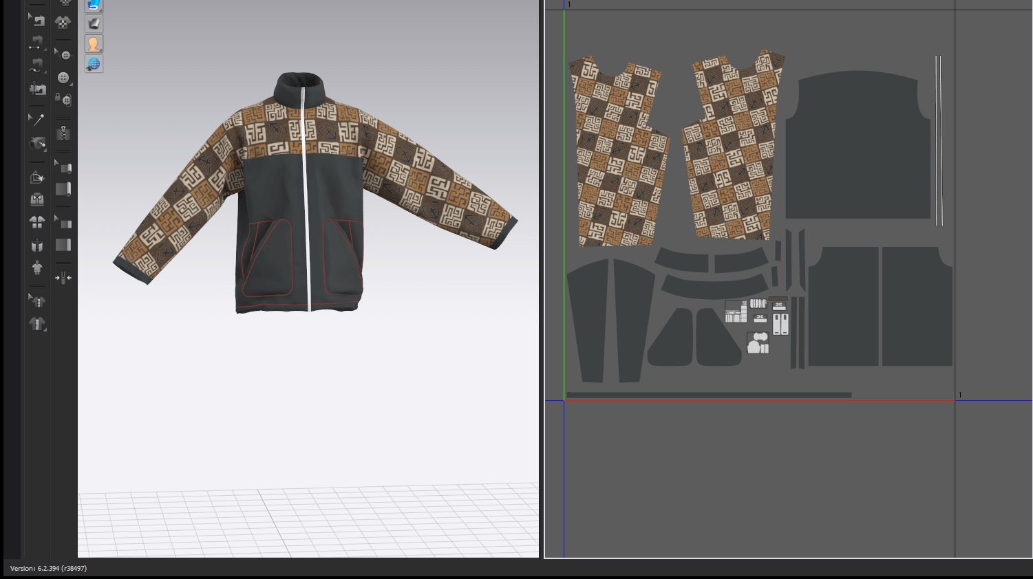 [CLO] How to create UV textures using the UV editing function. | STYLY