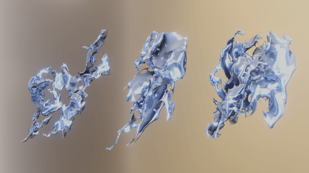 [Blender] How to Create Abstract Objects in Quick Smoke