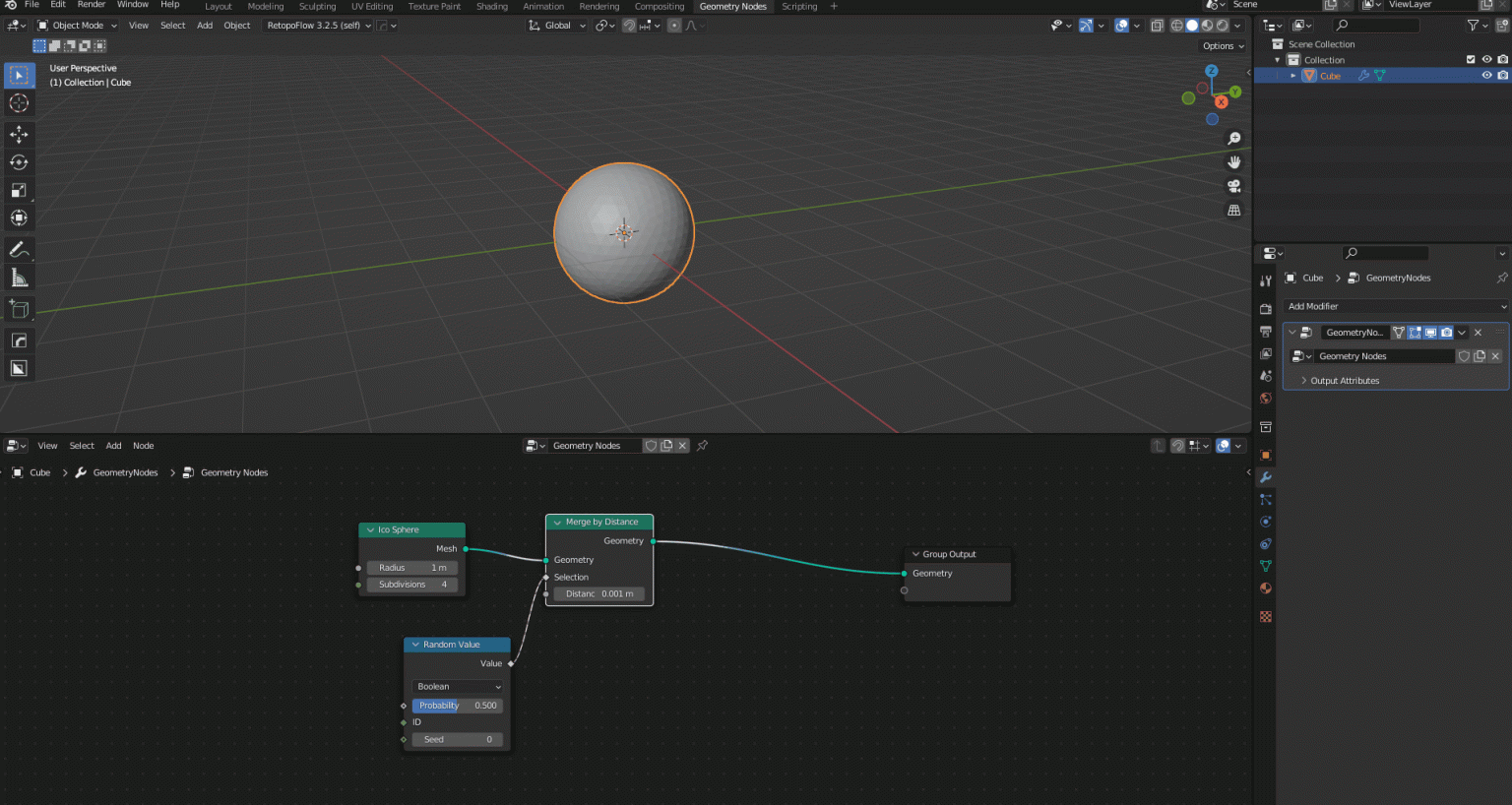 [Blender] Geometry Nodes: How to Create Organic Objects - STYLY