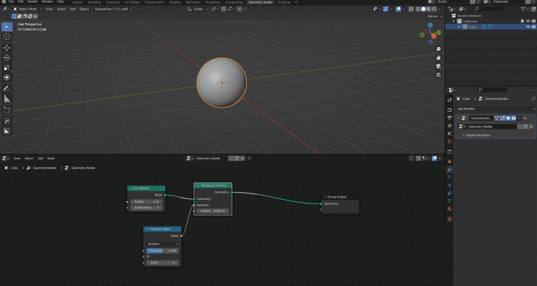 [Blender] Geometry Nodes: How to Create Organic Objects - STYLY