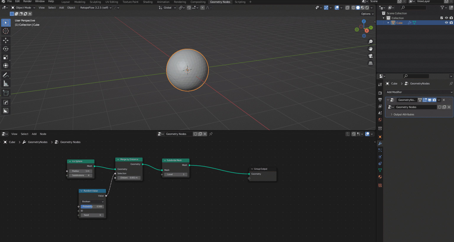 [Blender] Geometry Nodes: How to Create Organic Objects - STYLY