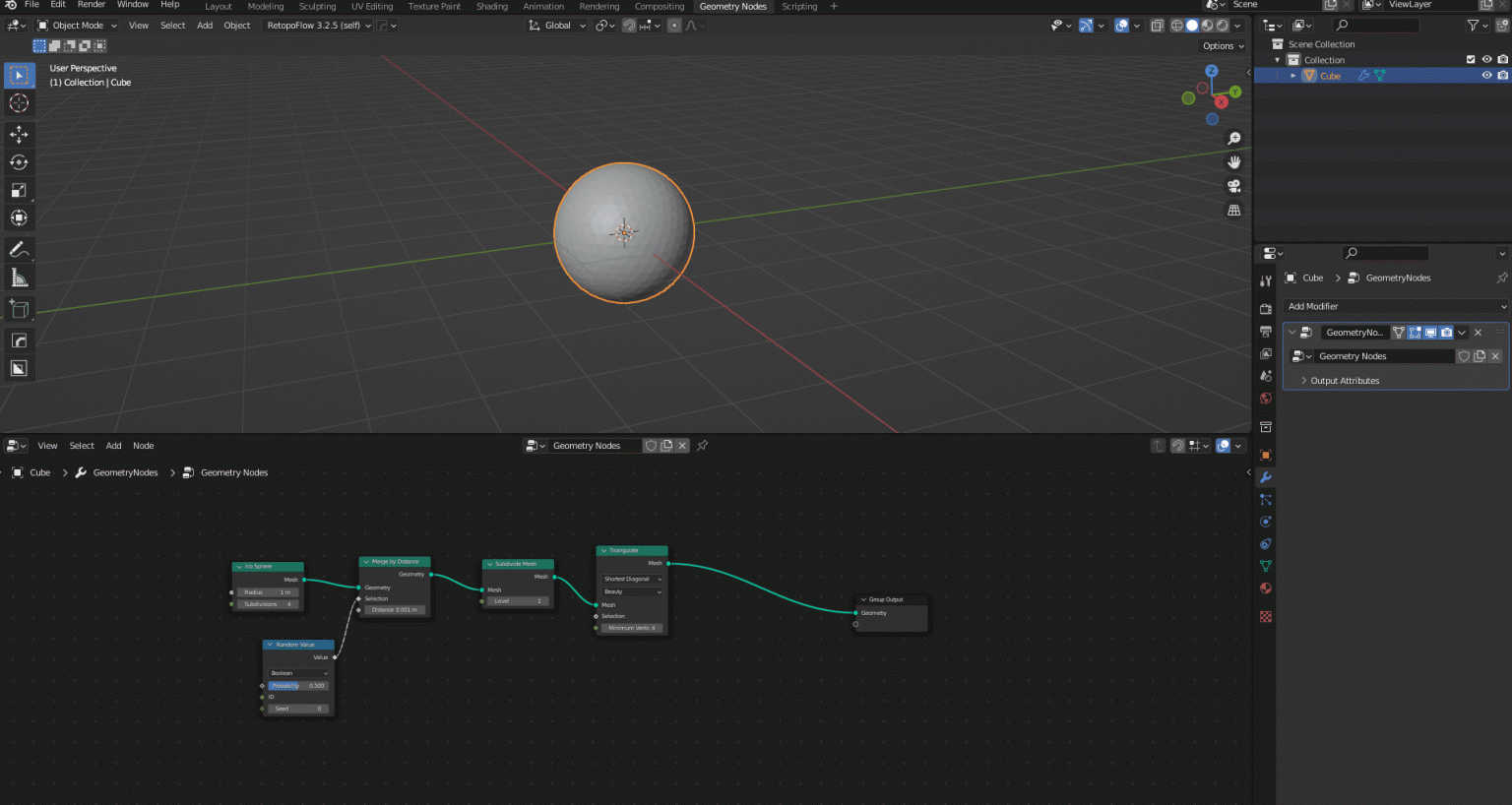 [Blender] Geometry Nodes: How to Create Organic Objects - STYLY