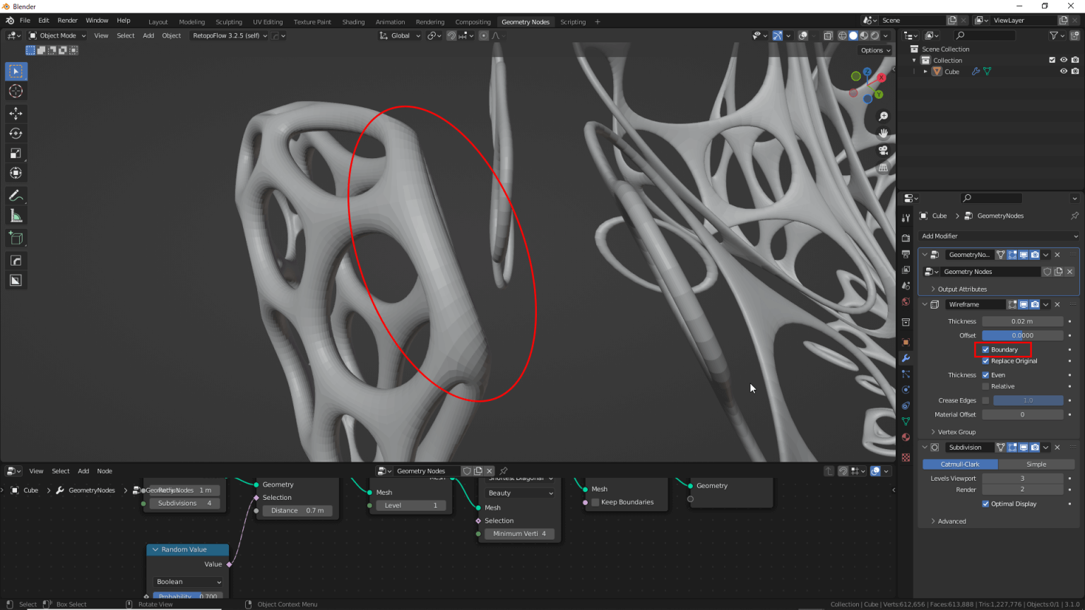 [Blender] Geometry Nodes: How to Create Organic Objects - STYLY