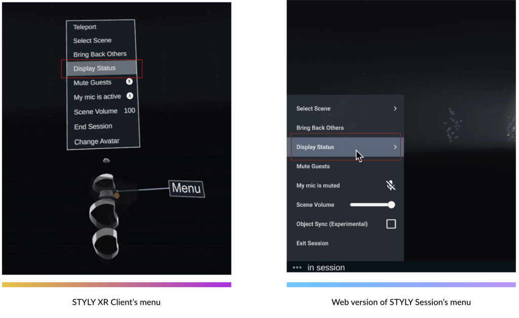 STYLY Session function Manual "How to hold a session". | STYLY