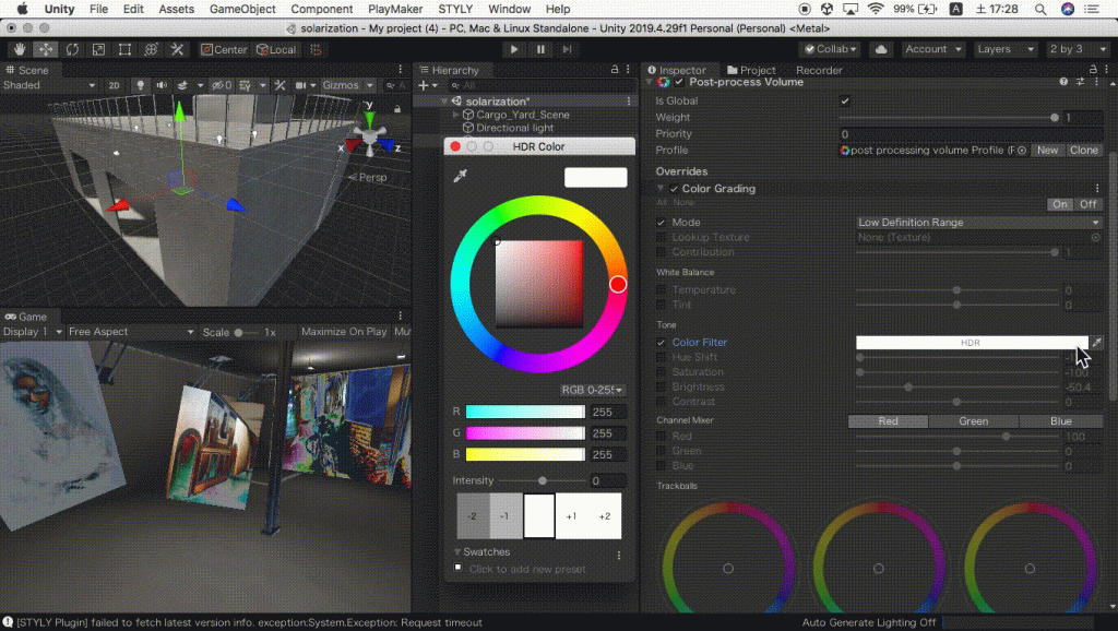 [Unity / Post Processing] Reproducing Solarization Part 2: How Solarization Works- STYLY