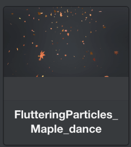 STYLY Studio "FlutteringParticles Set" Asset Manual- - STYLY