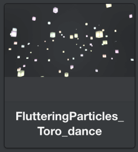 STYLY Studio "FlutteringParticles Set" Asset Manual- - STYLY