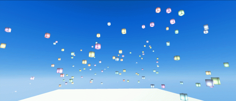 STYLY Studio "FlutteringParticles Set" Asset Manual- - STYLY