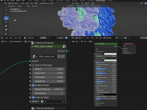 [Blender] How to Handle Molecular Data with “Molecular Nodes” Addon ...