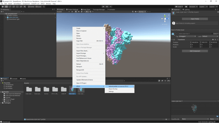 【Blender】Molecular Nodesで分子データを扱う方法（後編） - STYLY