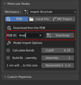 【Blender】Molecular Nodesで分子データを扱う方法（中編） - STYLY
