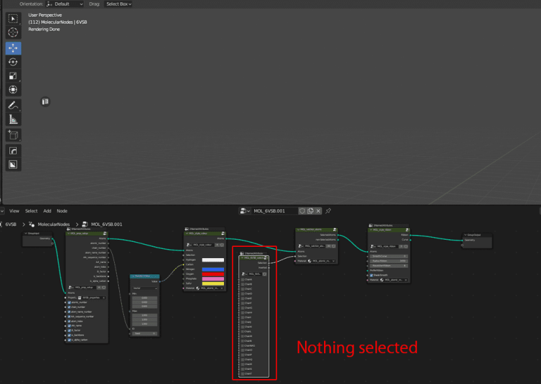 【Blender】Molecular Nodesで分子データを扱う方法（後編） - STYLY