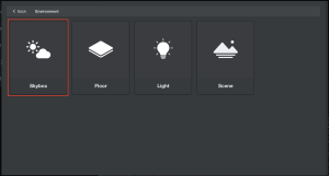 STYLY Studioアセット「SkyAndLights Set」マニュアル