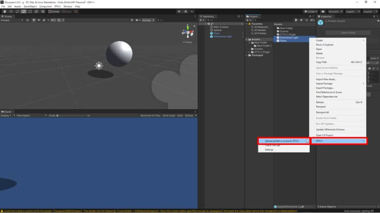 【Unity】ARシーンでオブジェクトの影を地面に落とす方法- STYLY