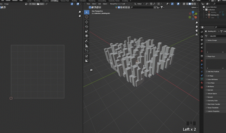 【Blender】Geometry Nodeで簡単にビル群を作成する方法 - STYLY