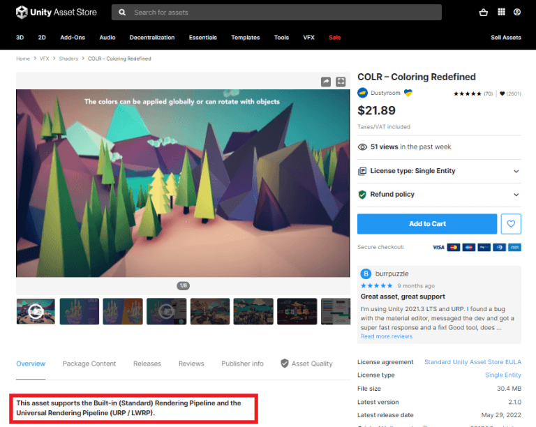 [Using Unity Assets] How to Check if an Asset is Compatible with STYLY - STYLY