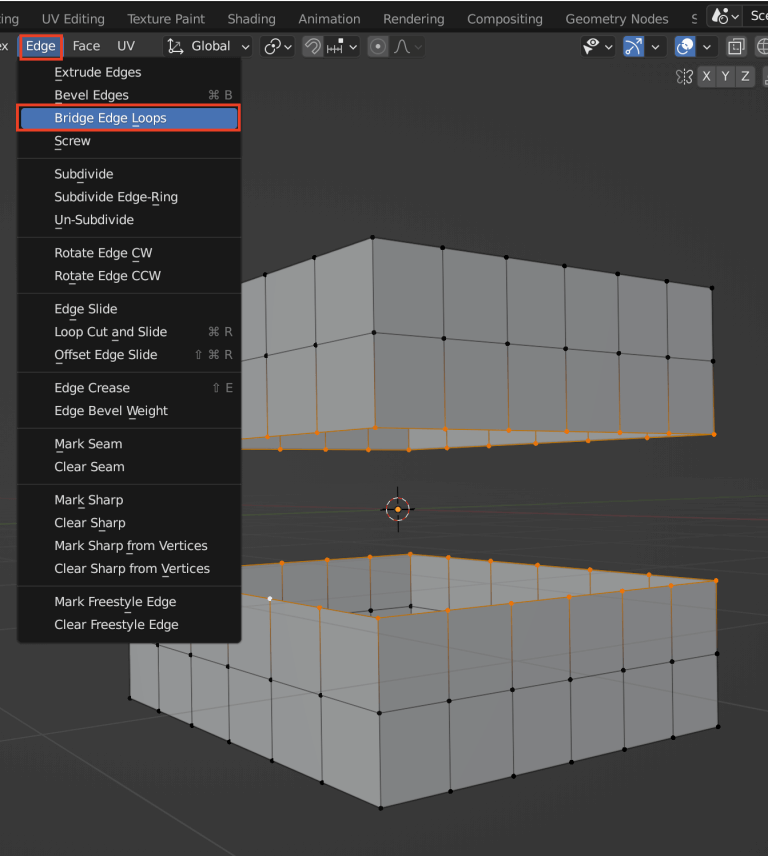 【Blender】面と面をつなぐ「ループブリッジ機能」と無料アドオン「Quick Bridge」を使い分けよう - STYLY Magazine