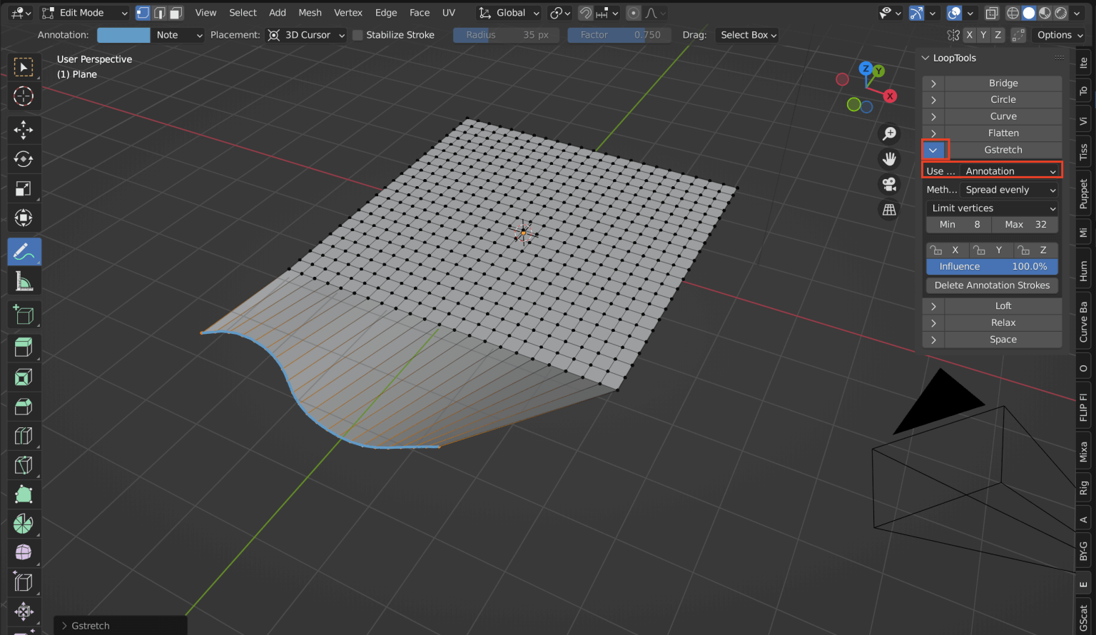 【Blender】内蔵アドオン「Loop Tools」を使いこなそう - STYLY